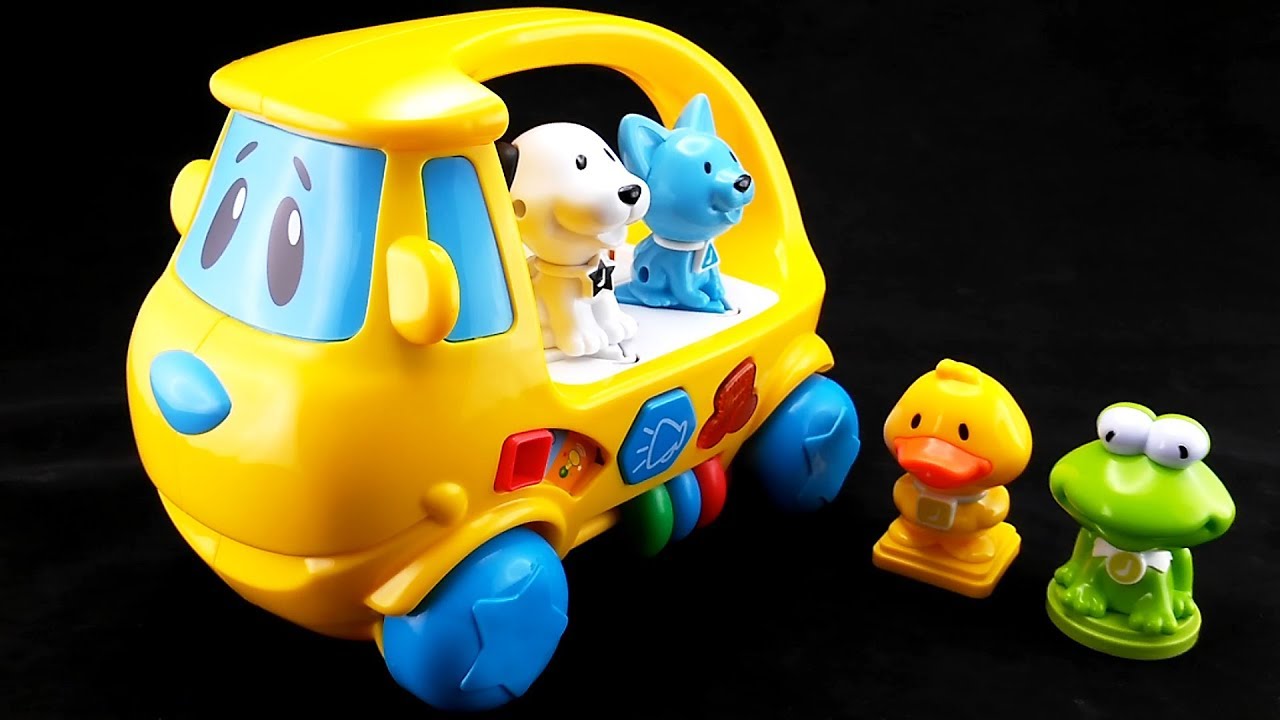 😀Go Grow Fun😀 EP27 "Learning with Animals On The Bus" - YouTube