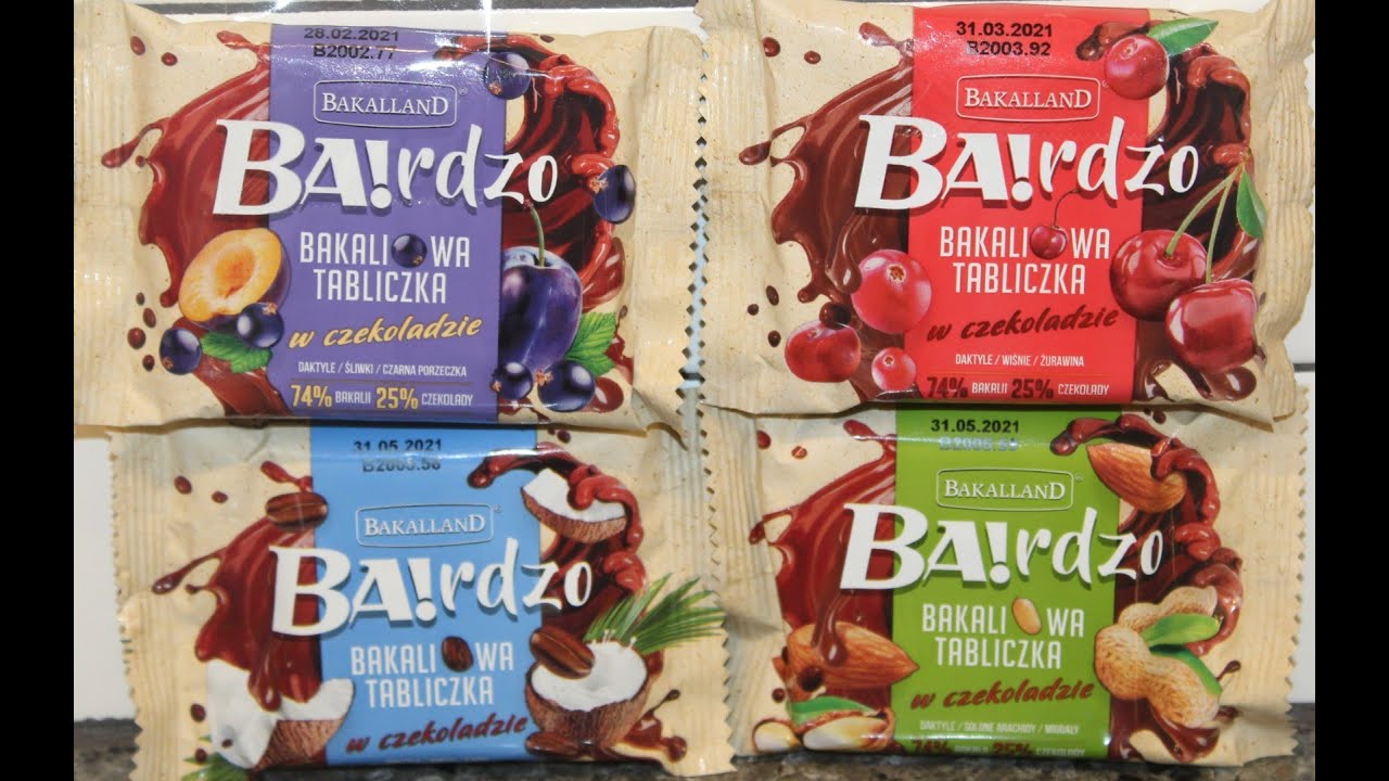 Bakalland Ba!rdzo Dates with: Coconut, Salted Peanuts, Plums or ...
