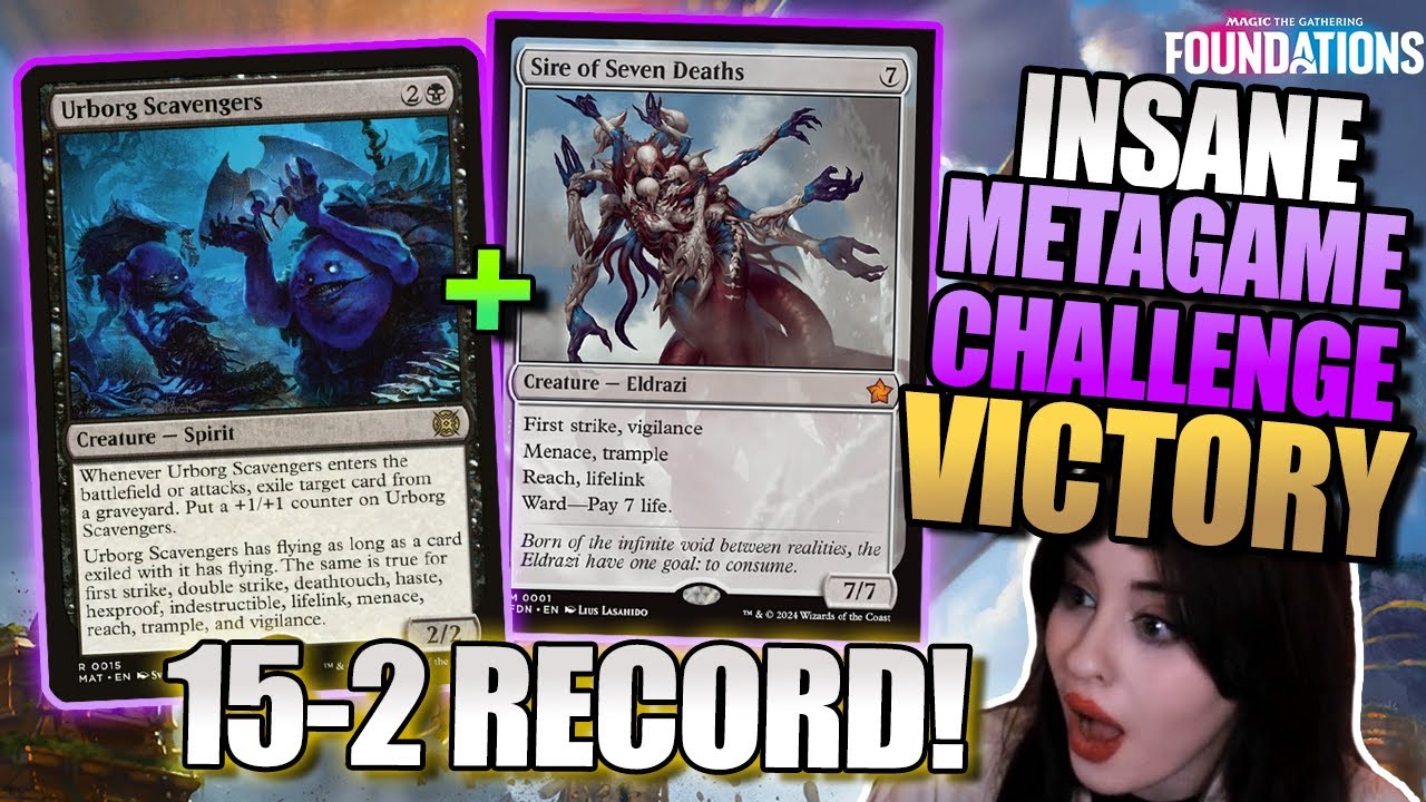 I MIGHT HAVE BROKEN THE META..😦 Standard MTG Arena Foundations - YouTube
