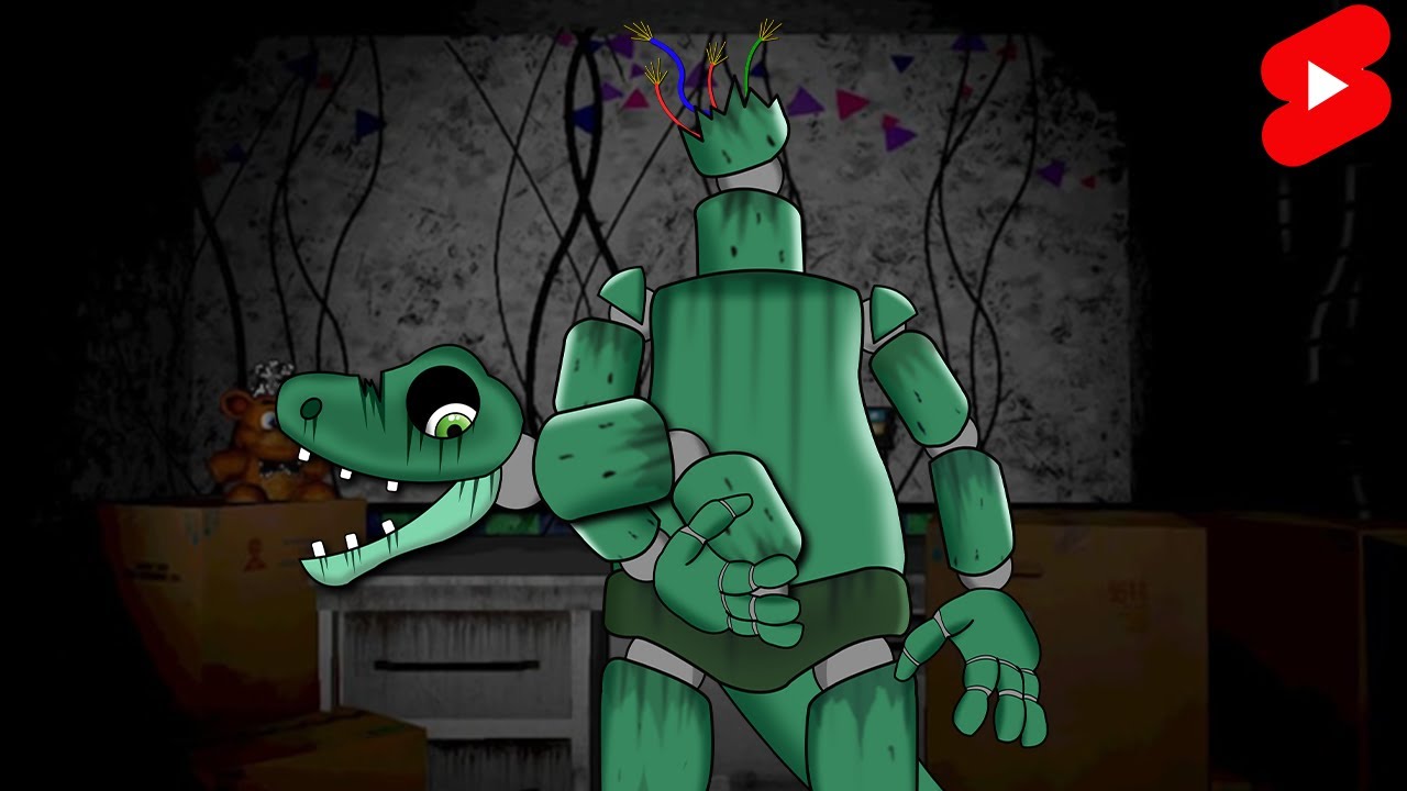 Larry Long Neck Maintenance | FNAF Animation | #shorts - YouTube
