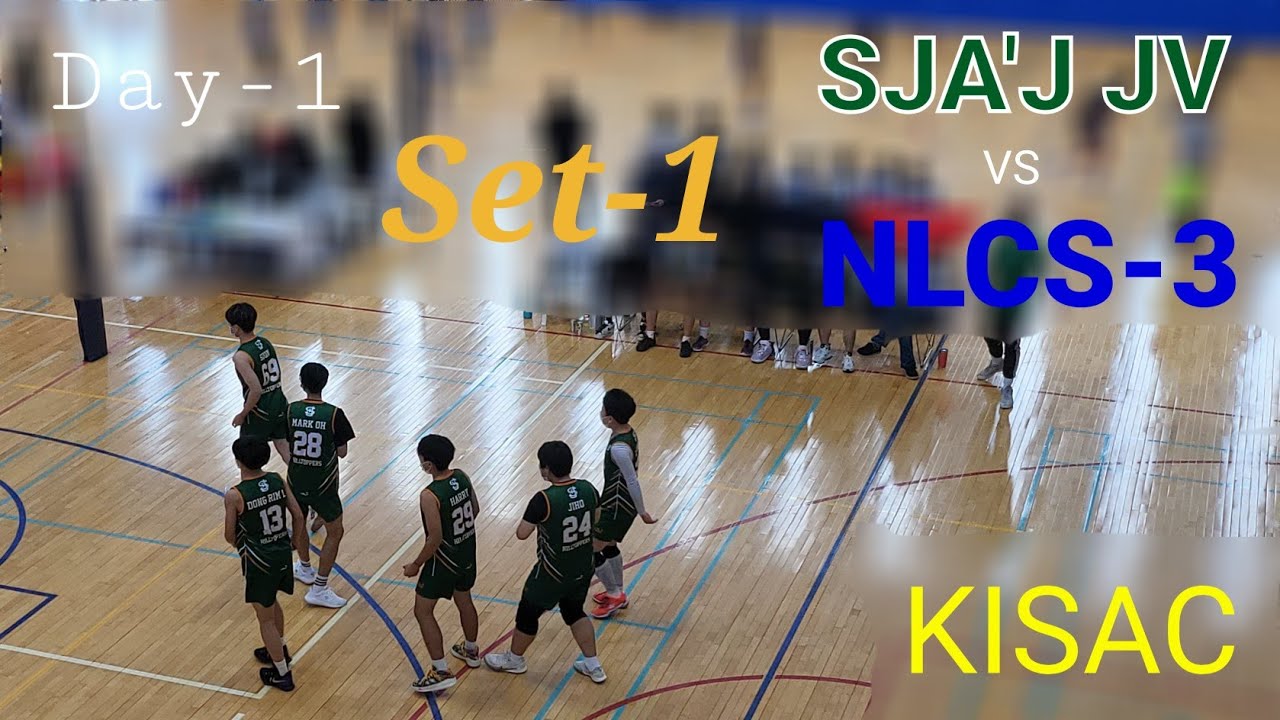 [Day 1 Set-1] 2021 Boys Volleyball KISAC SJA'J JV vs NLCS-3 (11.26) - YouTube