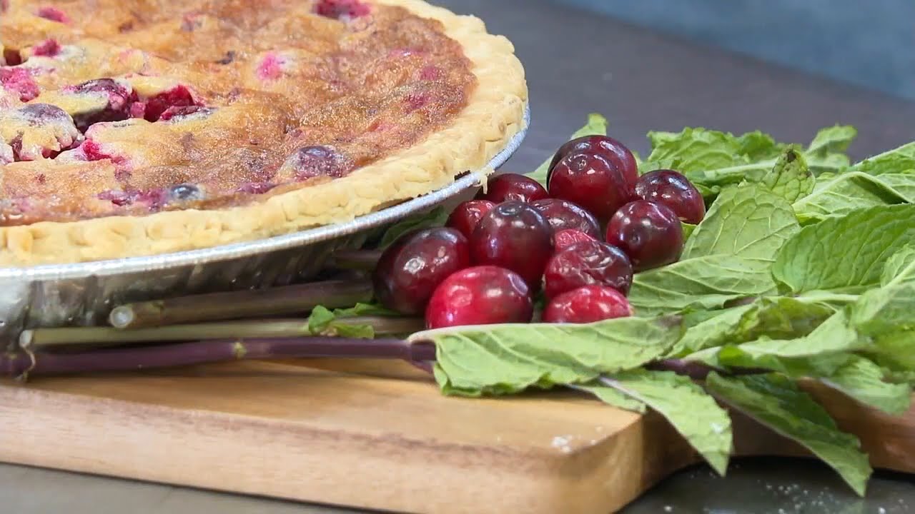 Christmas Kitchen Countdown - Cranberry Orange Custard Pie (Link to ...