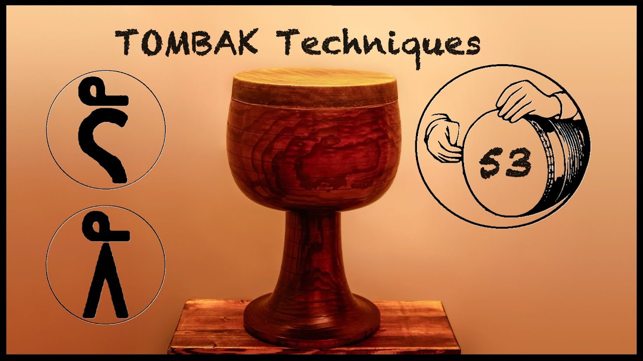 Tombak Playing-Part 53: "Géréfté Tom" and "Géréfté Bak" - YouTube