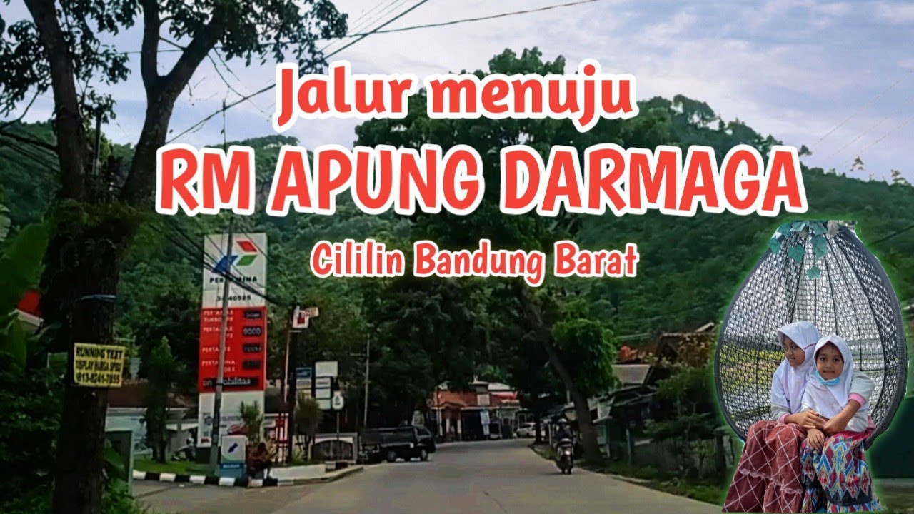 Jalur menuju RM Apung Darmaga Cililin Bandung barat, #cililin , # ...