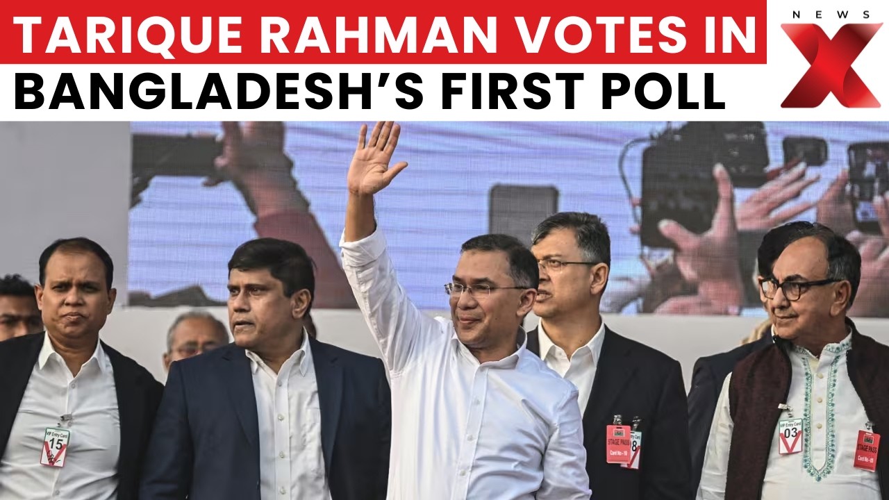 Tarique Rahman Votes in Dhaka — Bangladesh Elections Turn Historic ...