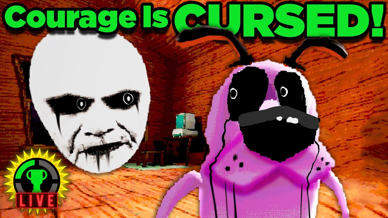 There's Something Wrong With this Game... | Courage The Videogame - YouTube