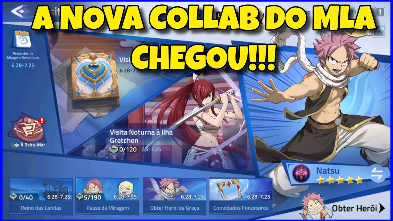 A NOVA COLLAB DO MOBILE LEGENDS ADVENTURE!! - YouTube