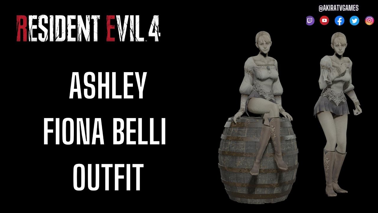 AG - Fiona Belli Outfit from Haunting Ground [MOD] | akiratvgames - YouTube