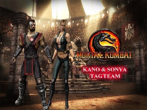 Mortal Kombat 9 - Kano & Sonya Tag Team (Expert) [720p60] - YouTube