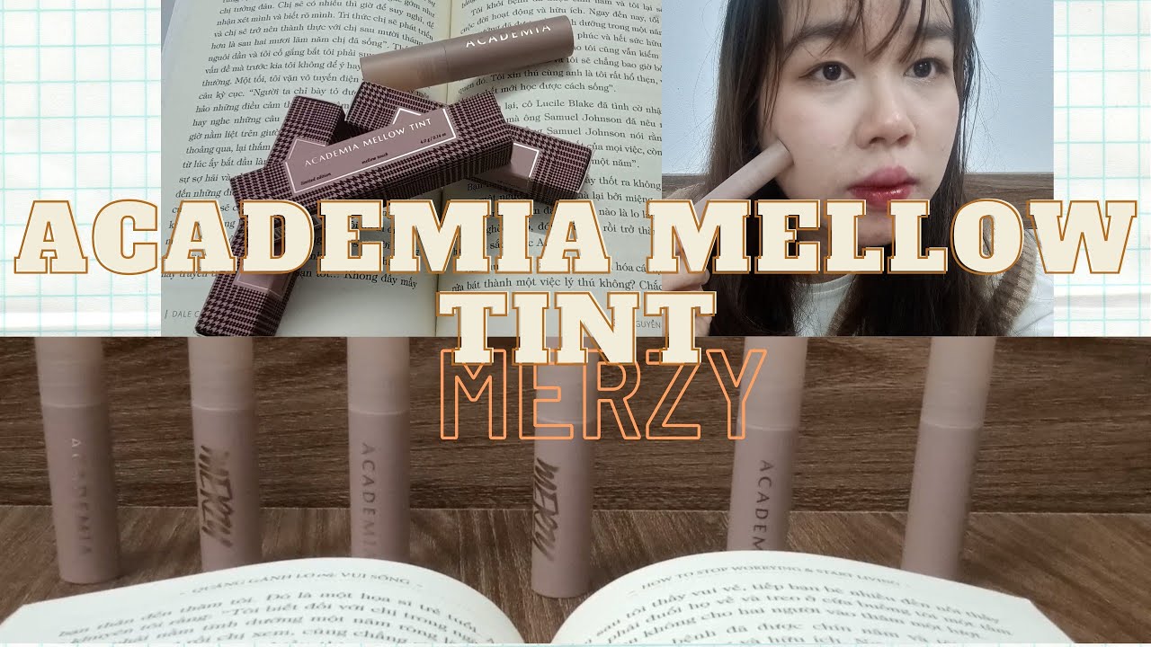 [Swatch & Review] Bộ son kem lì mới của Merzy | Merzy Academia Mellow ...
