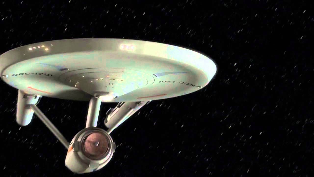 The ships of Star Trek and the TARDIS from Doctor Who - YouTube