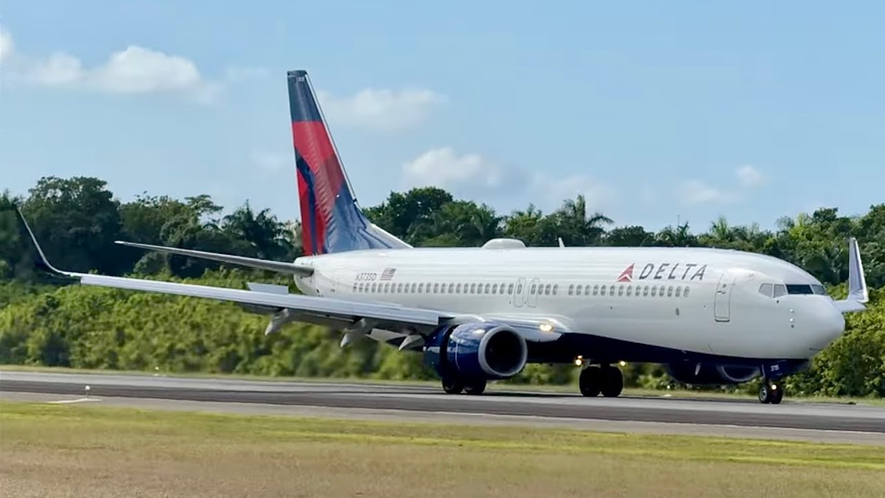 DELTA OPERANDO EN PUERTO PLATA Y EL AEROPUERTO CIBAO | #airport # ...