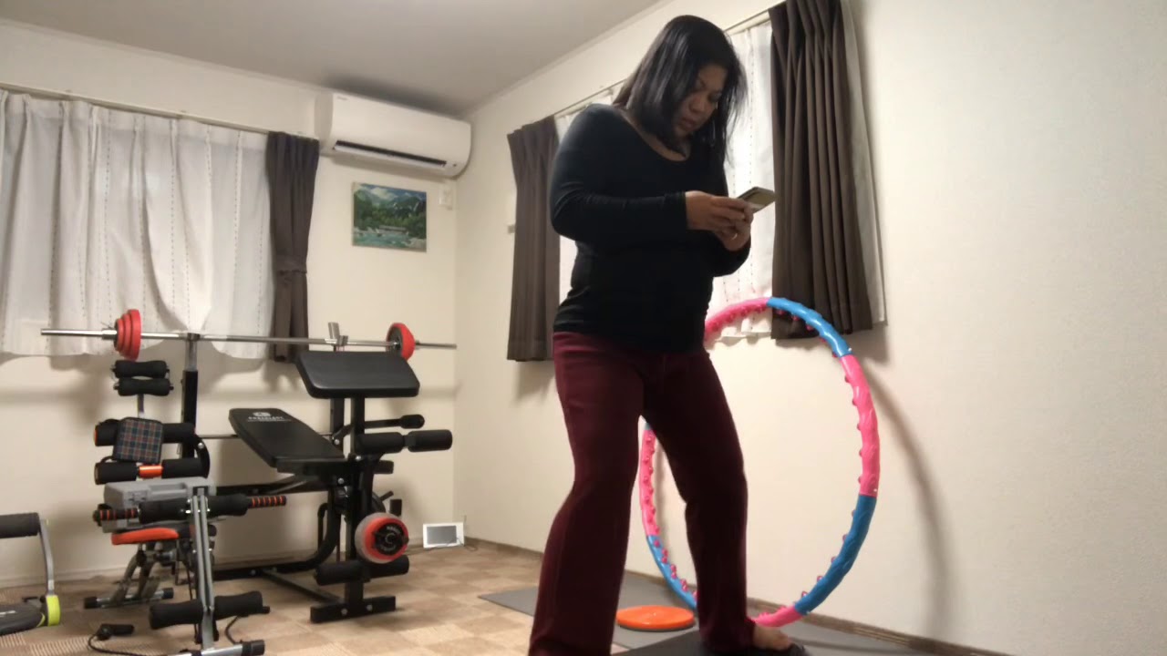 #206 HOW I LOSE WEIGHT EXERCISE | VIBRATION,TWERK MACHINE DAY 30 - YouTube