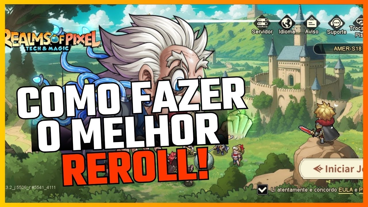 "Realms of Pixel: O Guia Supremo de Reroll para Começar com Vantagem ...