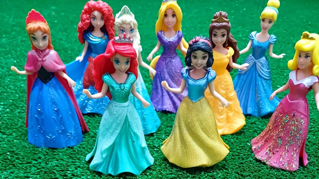 Relaxing Minutes Satisfying with Unboxing Charming Disney Princess Doll ...
