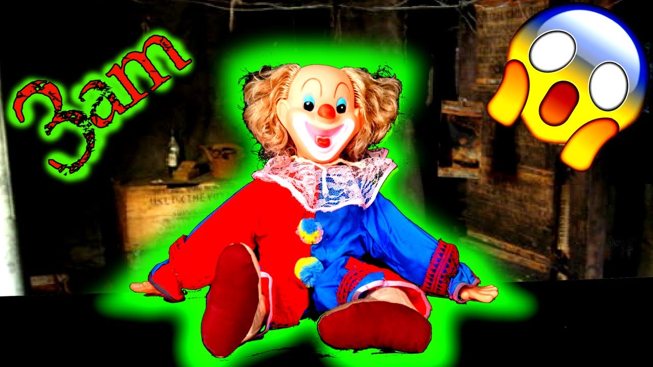 3AM Challenge - DON'T Play With SCARY CLOWNS AT 3 AM!!! IT'S SO CREEPY ...
