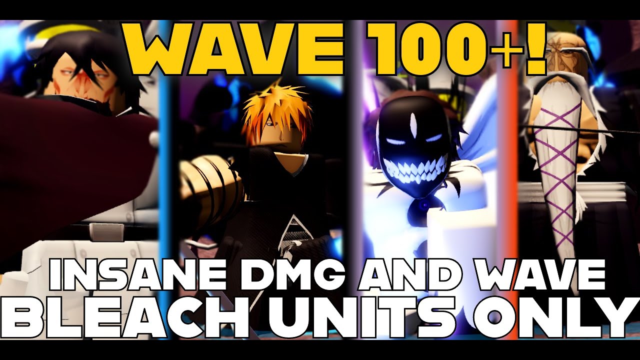 BLEACH UNITS ONLY VS. INFINITE MODE! ASTD - YouTube