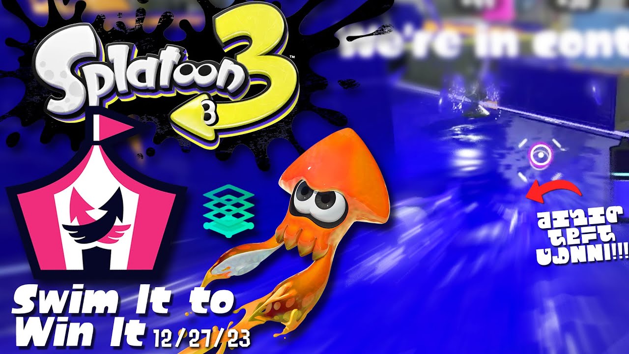Splatoon 3 - Swim It to Win It Challenge | Unpredictable Gameplay - YouTube