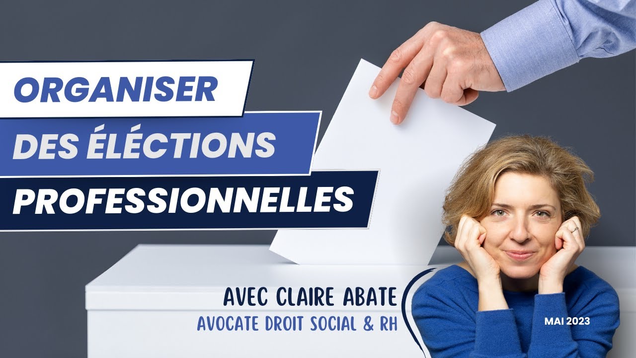CSE : organiser des élections professionnelles - YouTube