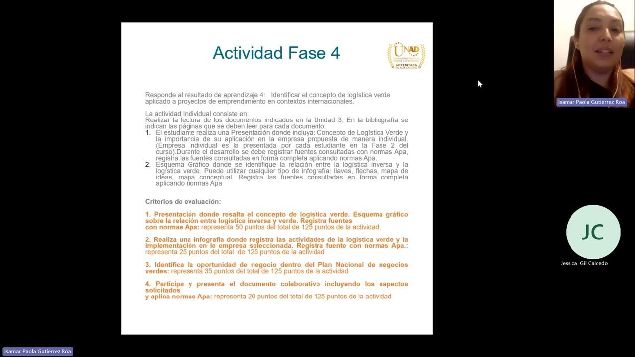 Grabación Tercera Webconferencia Curso LOGISTICA INVERSA 120007 1702 - 2024 - YouTube