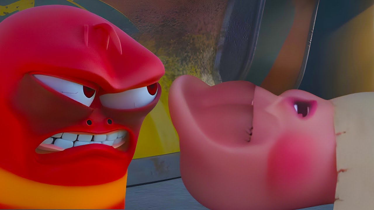 RED TRAPS PINK! | LARVA | Cartoons For Kids | WildBrain Kids - YouTube