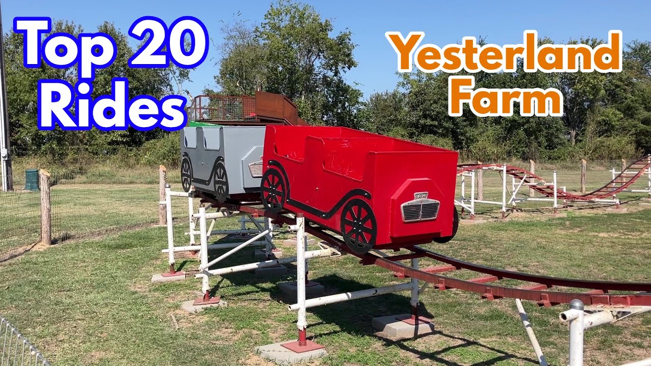 Top 20 Rides @ Yesterland Farm - YouTube