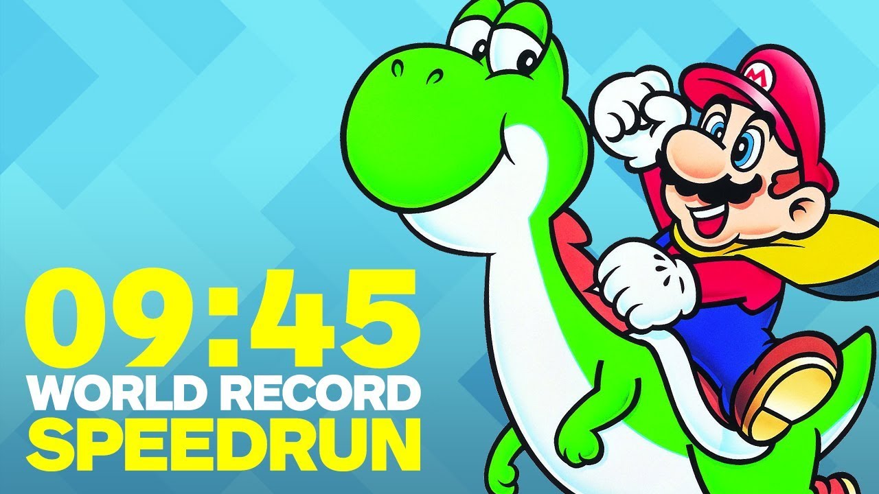 Super Mario World Finished In Under 10 Minutes (Speedrun) - YouTube
