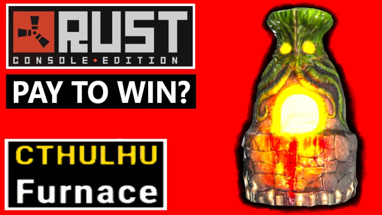 Cthulhu Furnace Skin Review- Rust Console - YouTube