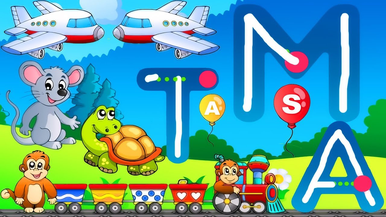 Preschool Learning Games Kids - Learn Alphabet ABC | Learn Animals ...