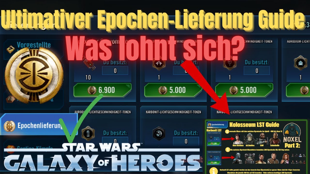 Ultimativer Epochen-Lieferung Guide! Welche Lightspeed Tokens Lohnen ...