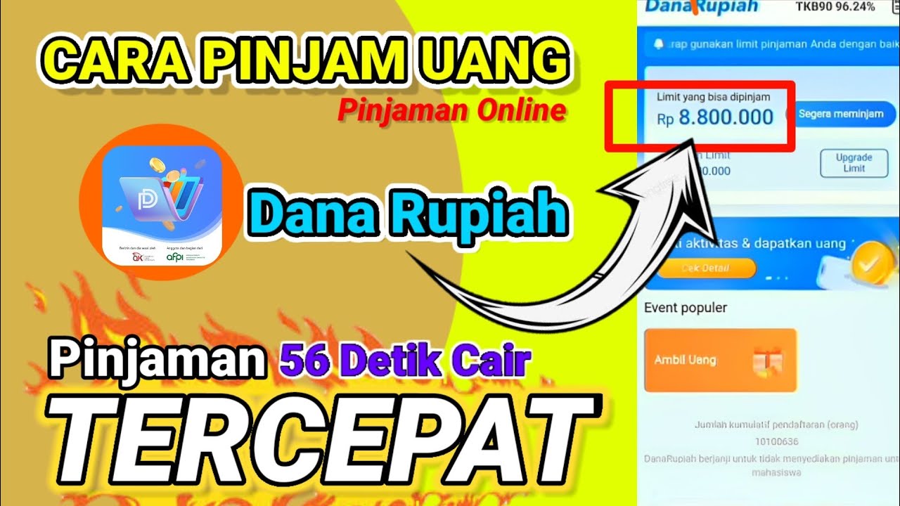Dana Rupiah Pinjaman Online Terbaru Cepat Cair || Aplikasi DanaRupiah ...