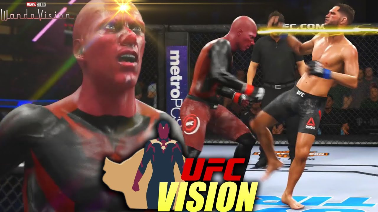 Vision Throwing Hands In The UFC! Wandavision to UFC Vision! EA UFC 3 ...