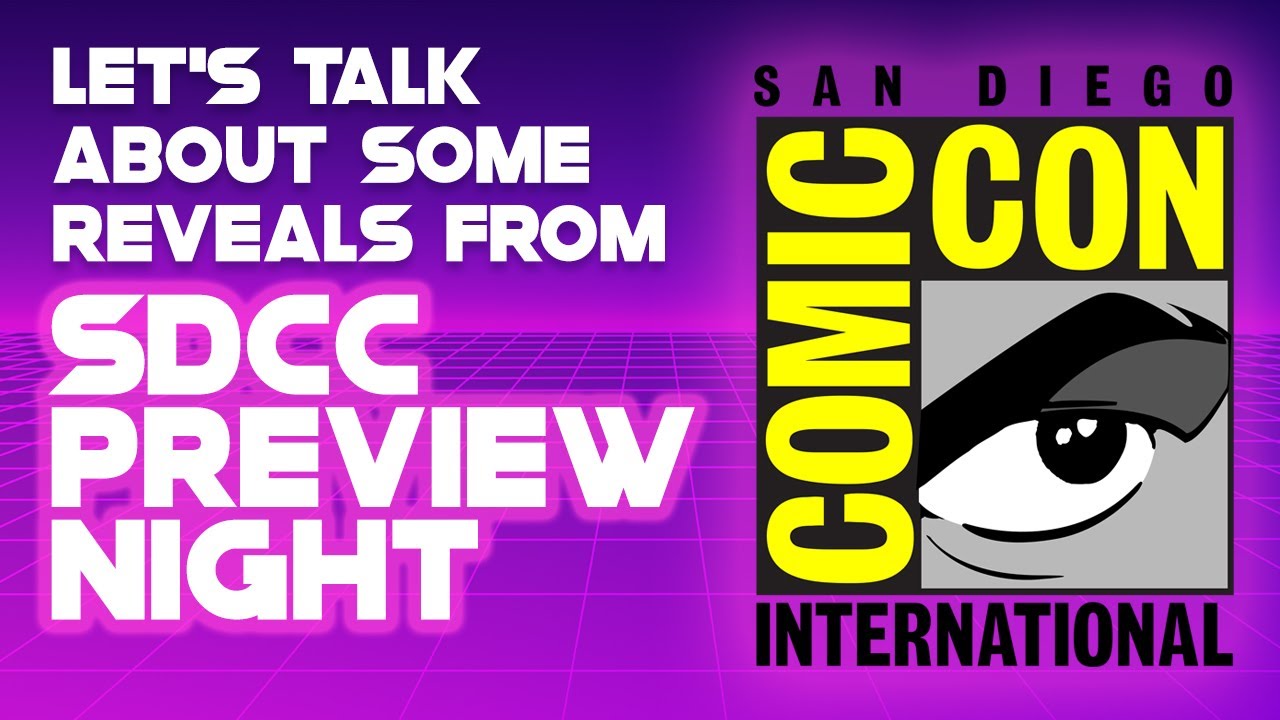 San Diego Comic Con SDCC 2023 Preview Night Reveals and Reactions - YouTube