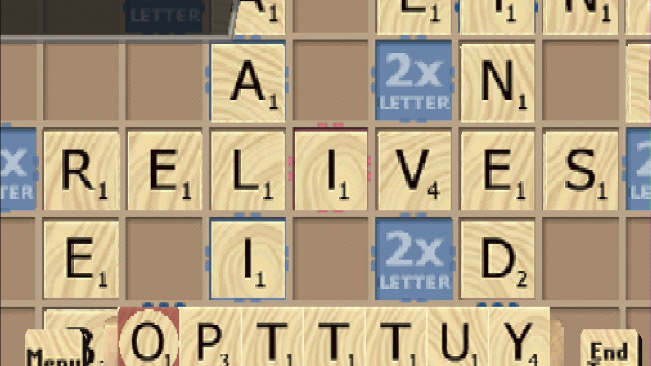 Scrabble Solitaire PS1 7:20 - YouTube