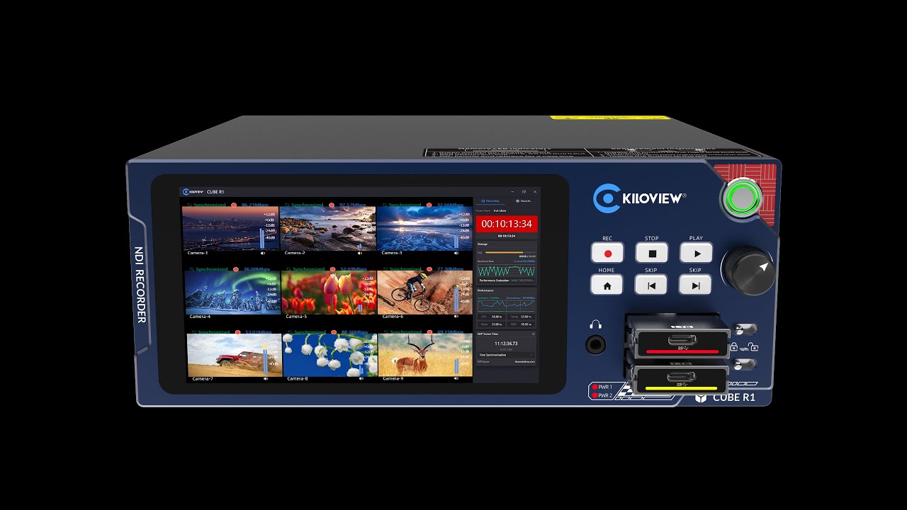 Boost your video production by the CUBE R1 Recorder System! - YouTube