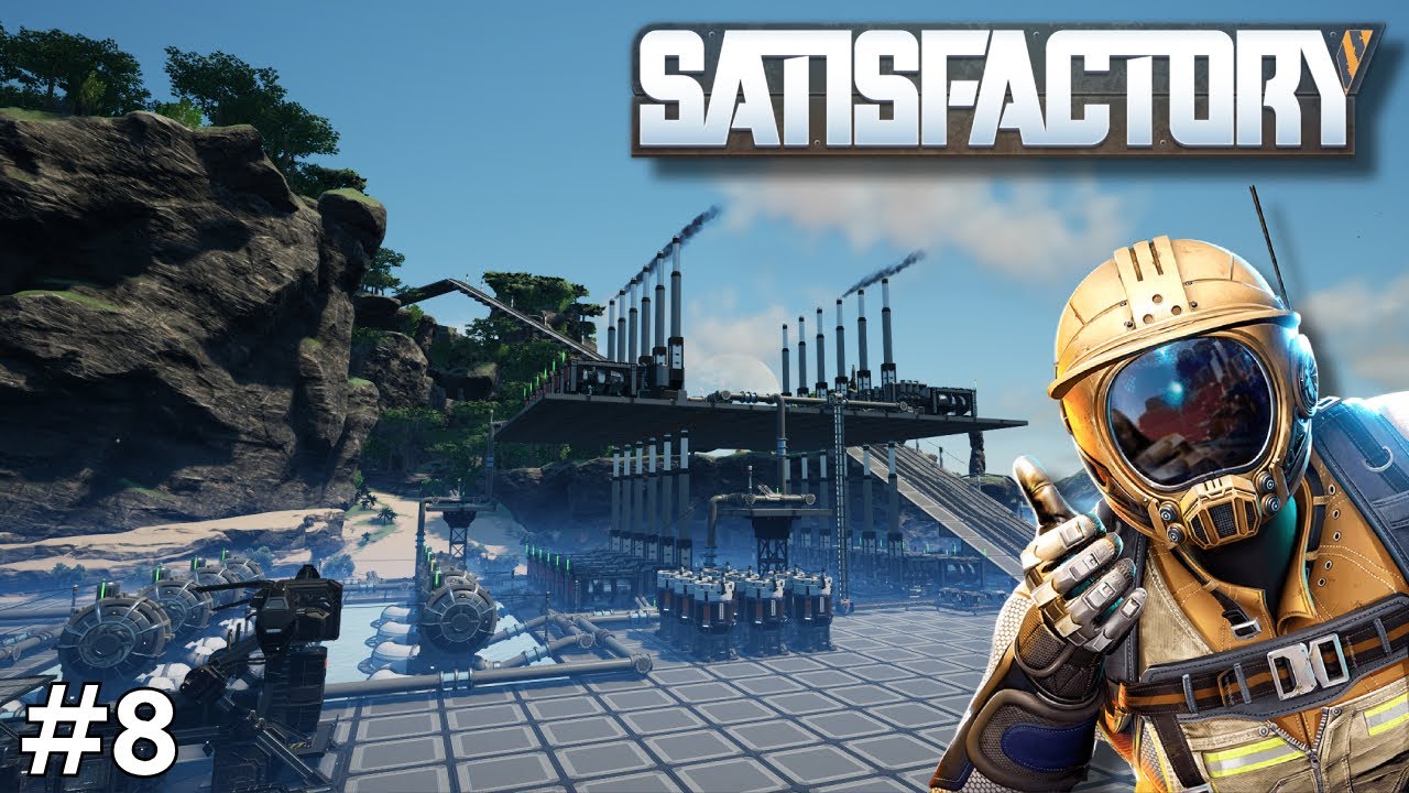 Playing 3D Factorio as an Engineer | Satisfactory #8 - YouTube
