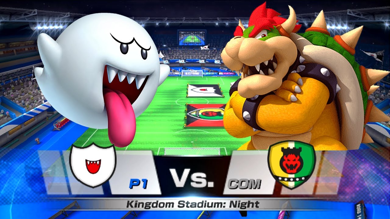 Mario Sports Superstars - Team Boo Vs. Team Bowser - YouTube