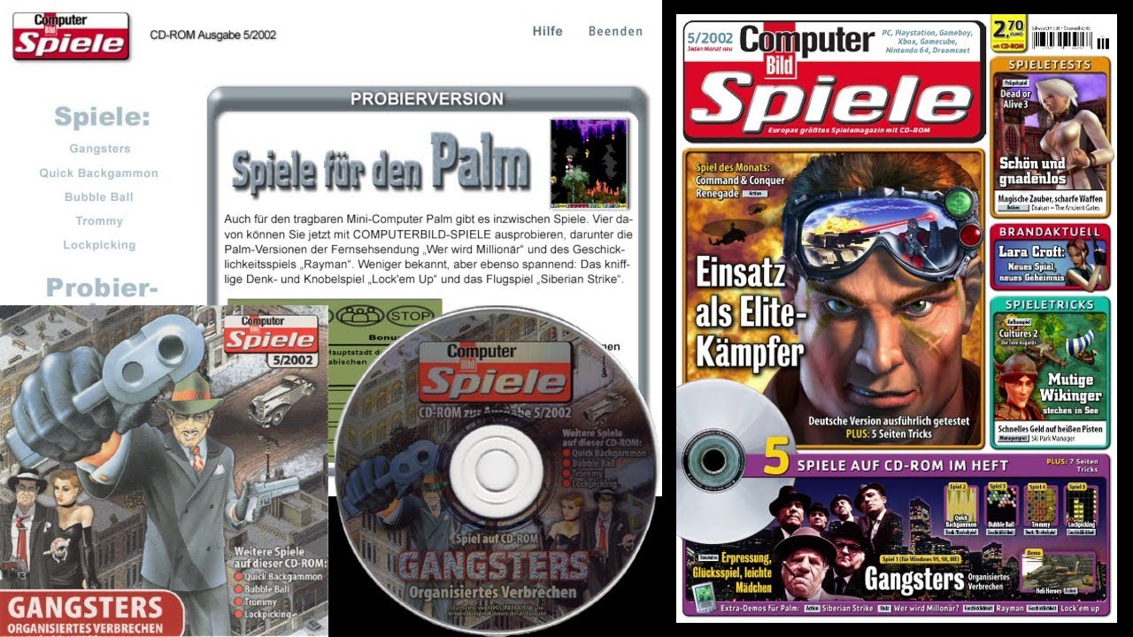 Die Computer Bild Spiele 5/2002 (Zeitschrift & CD mit u. a. Heli Heroes ...