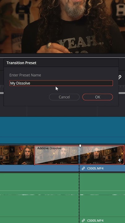 Create & SAVE Custom Transition Presets in DaVinci Resolve - YouTube