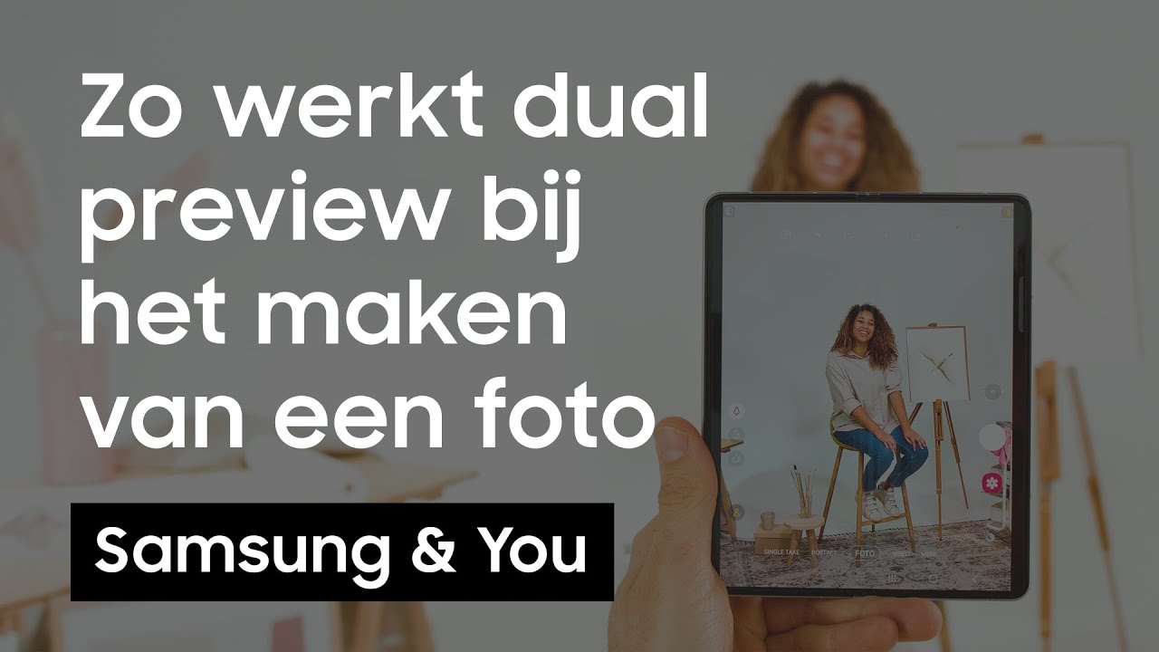 Dual preview gebruiken tijdens het fotograferen met een Z Fold: hoe ...