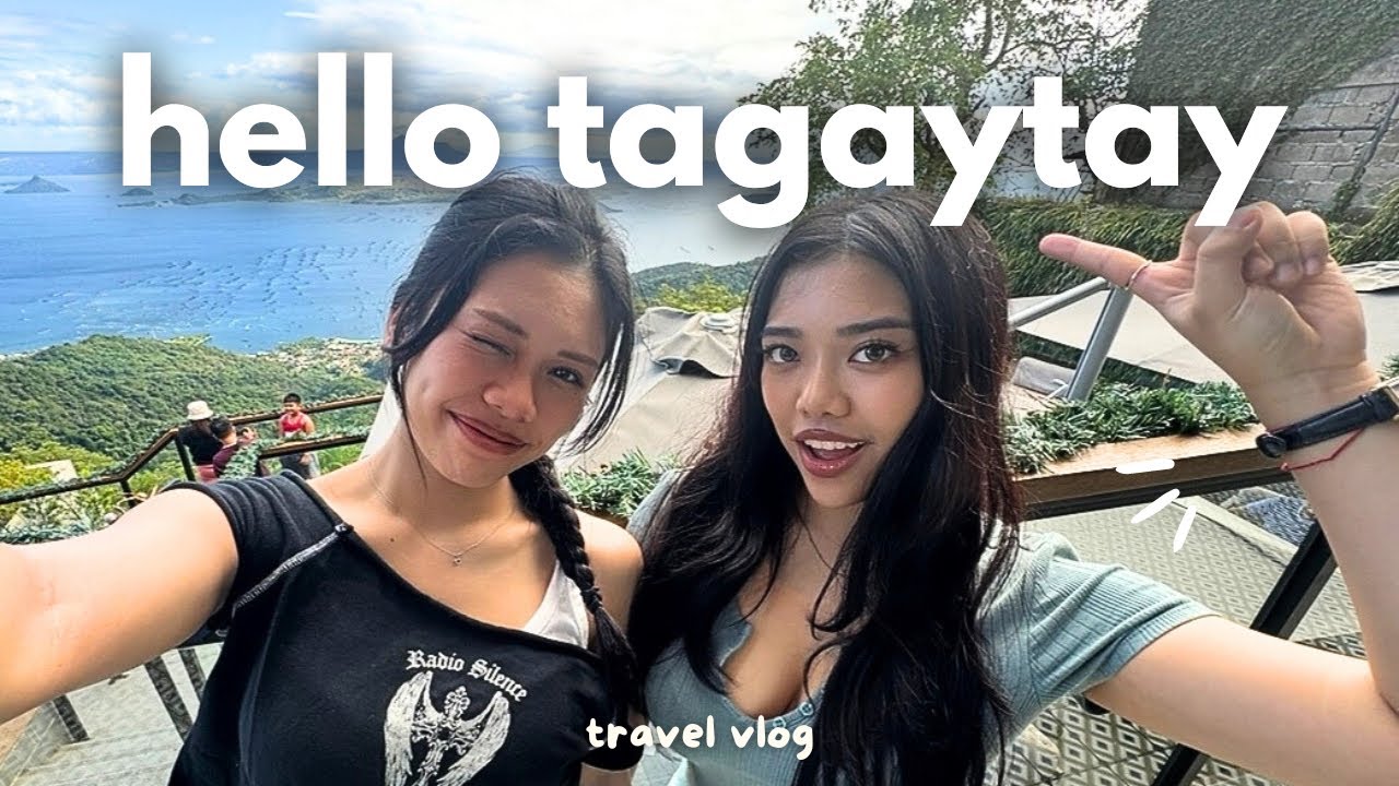Tagaytay Vlog with family & friends! | Ep. 2 - YouTube