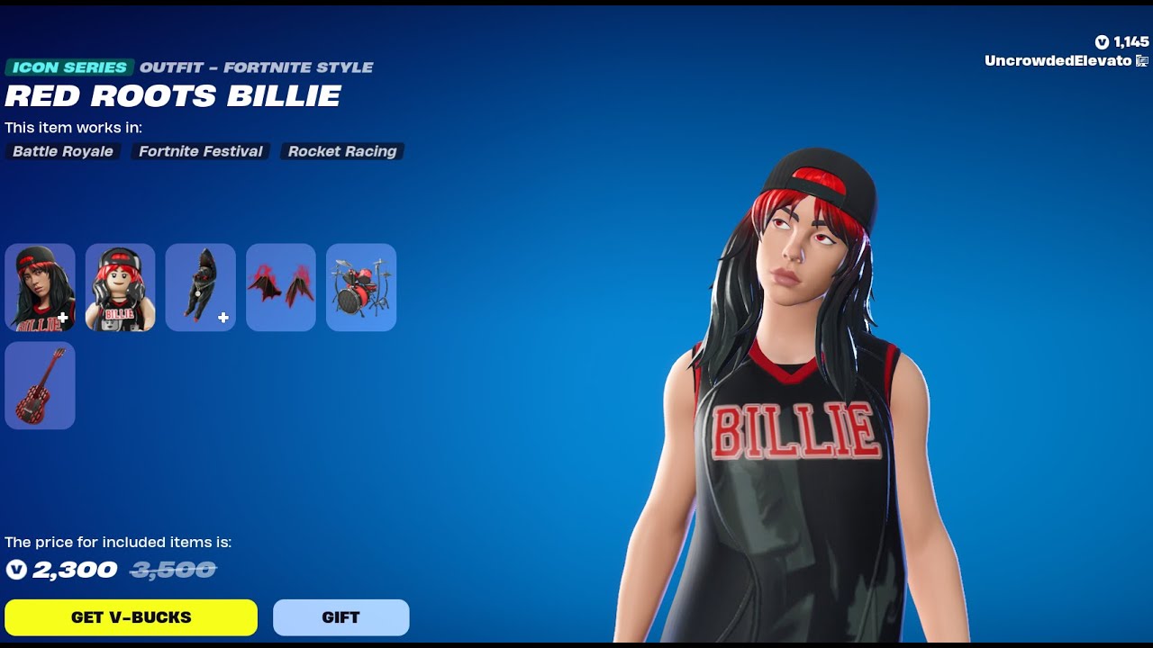 *NEW* RED ROOTS BILLIE BUNDLE! Fortnite Item Shop [10th May 2024] - YouTube