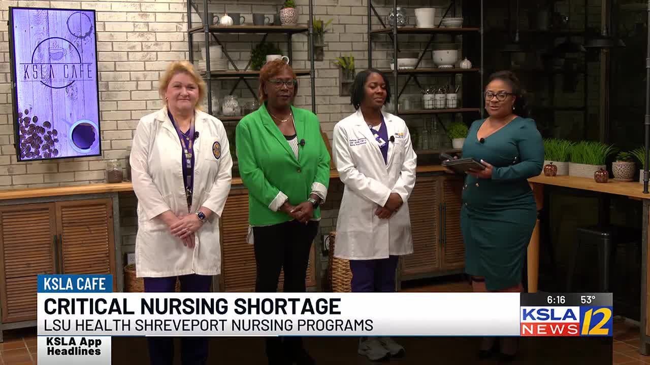 LSU Health discusses nurse shortage, nursing education programs - YouTube