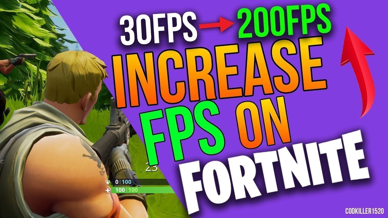 Trying all the FPS on fortnite 30-UNLIMITED FPS - YouTube