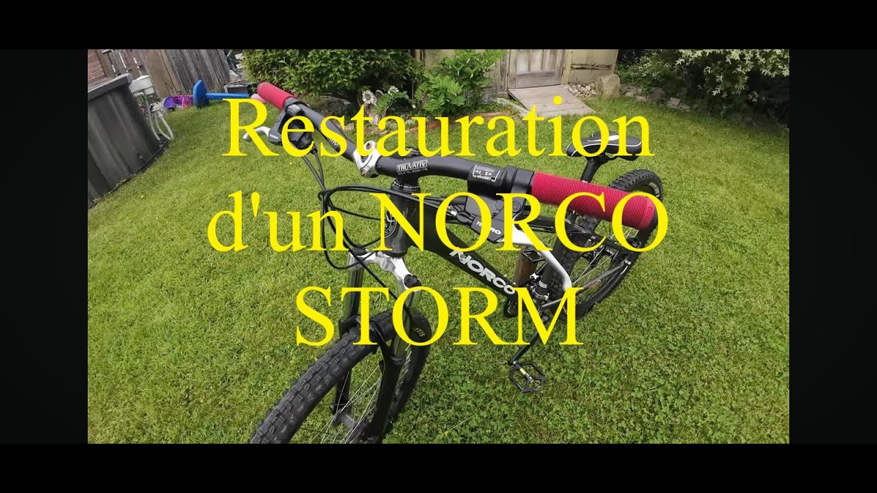 Restauration d'un VTT hardtail NORCO STORM 7005 alloy - YouTube
