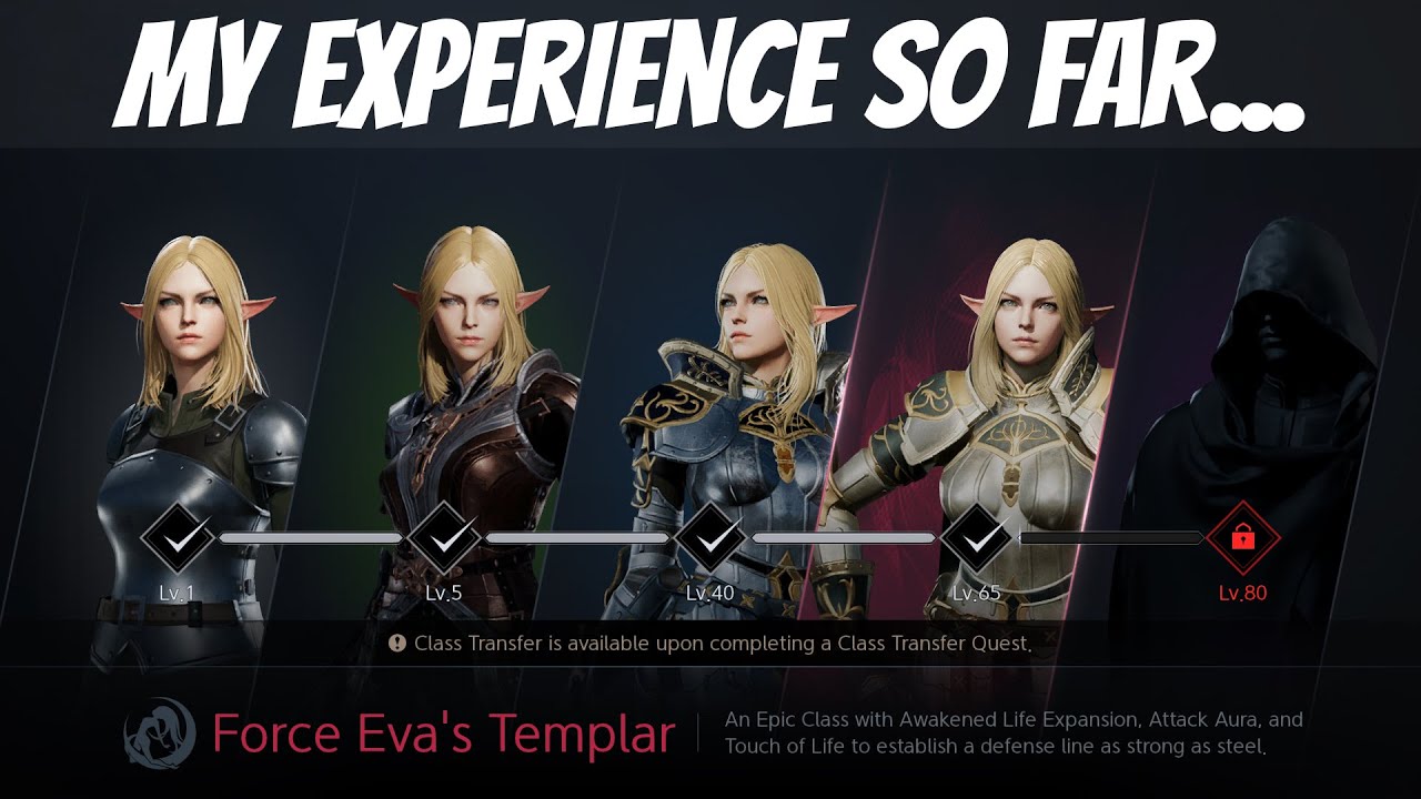 Lineage 2M - F2P melee classes - My experience so far... - YouTube