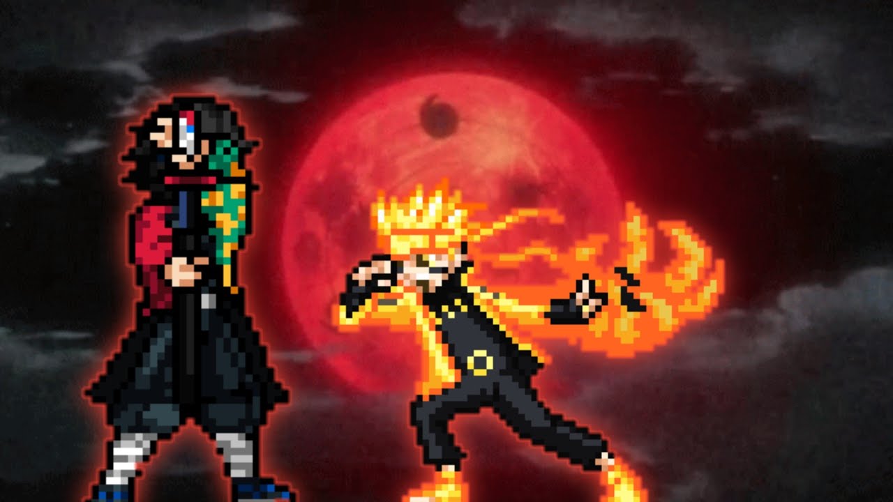 Tomioka V2(New) VS Naruto V3(All Form) in Jump Force Mugen - YouTube