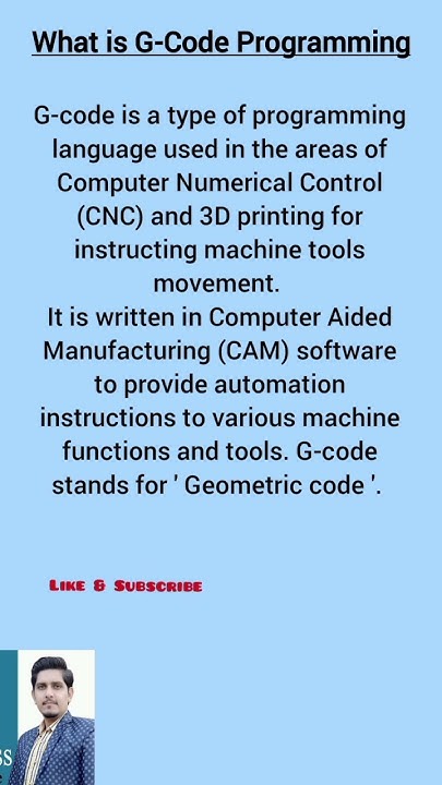 What is G Code Programming #machine #cnc #gcode #automation - YouTube