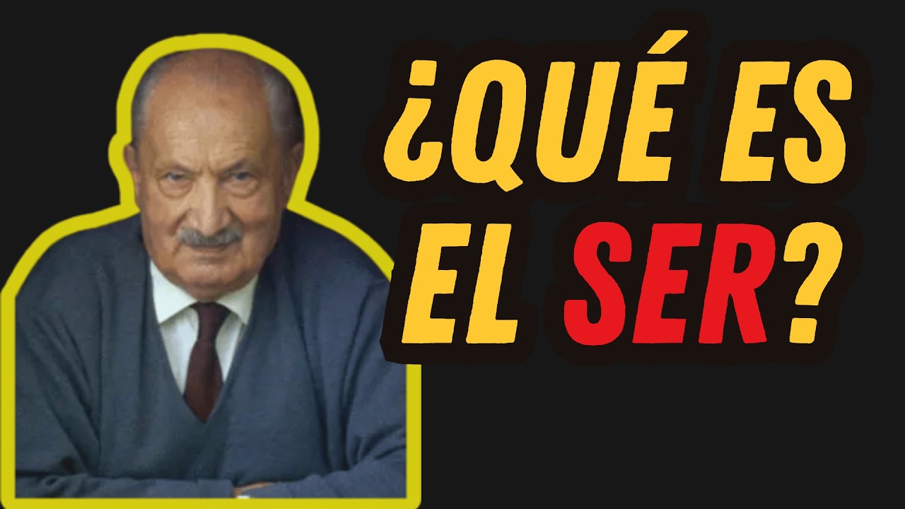 Martin Heidegger: ¿Qué significa Existir? |Filosofía de Ser y Tiempo ...