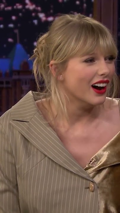 Taylor Swift Reacts to Embarrassing Footage of Herself After Laser Eye Surgery #comedy #talkshow ...